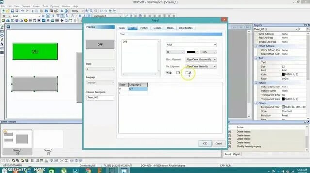 How to Design Delta HMI in DopSoft Software for beginners - Смотреть ...