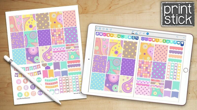 How to Turn Printable (PDF) Stickers into PNG for GoodNotes | Digital ...