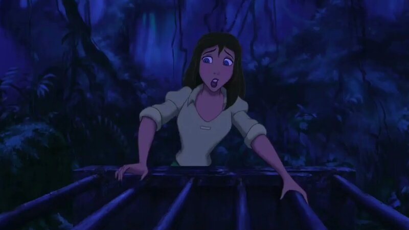 Tarzan (1999) - Clayton Attacks The Gorillas But Tarzan Stops Him [UHD ...