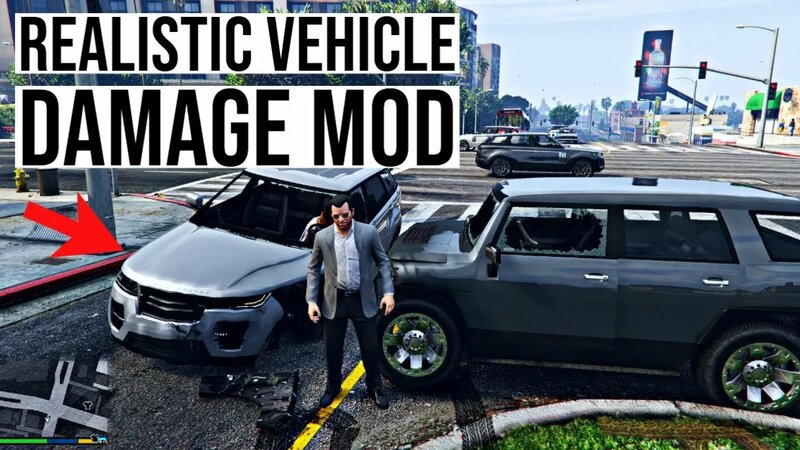 HOW TO Install Realistic Vehicle Damage MOD GTA 5 | Realistic vehicle damage in GTA 5 | PC MOD ...