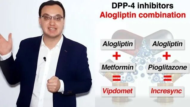 Diabetes Medications - DPP-4 inhibitors - Alogliptin (Vipidia ...