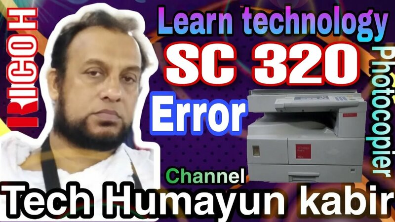 How to troubleshoot ricoh aficio machine error code sc 320 Here it ...