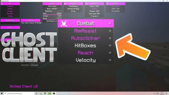 Minecraft Ghost Client 122 Video Yandexte Bulundu