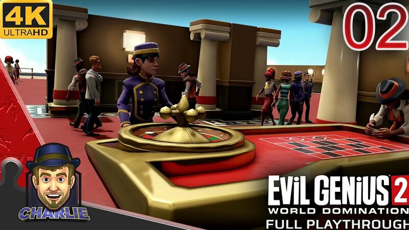 Deception IS MY GAME! - Evil Genius 2 Emma Gameplay - 02 - Evil Genius ...