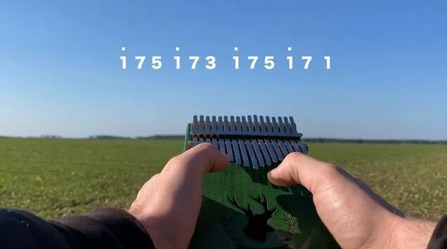 Haggstrom - C418 from "Minecraft" | Kalimba Tutorial (Easy) - Смотреть ...