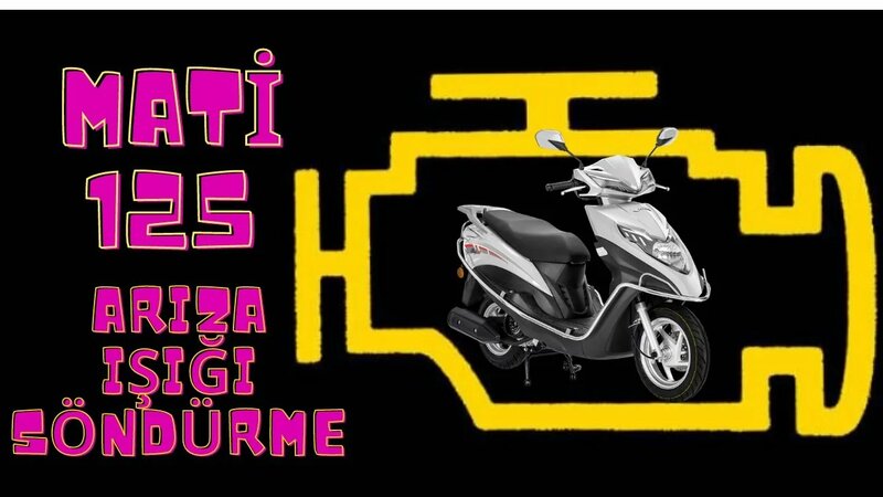 Why does the mati 125 engine fault light turn on? - fault light problem ...