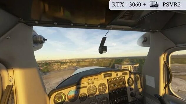 Симулятор Пилота Microsoft Flight Simulator 2024 настройка для PSVR 2 ...