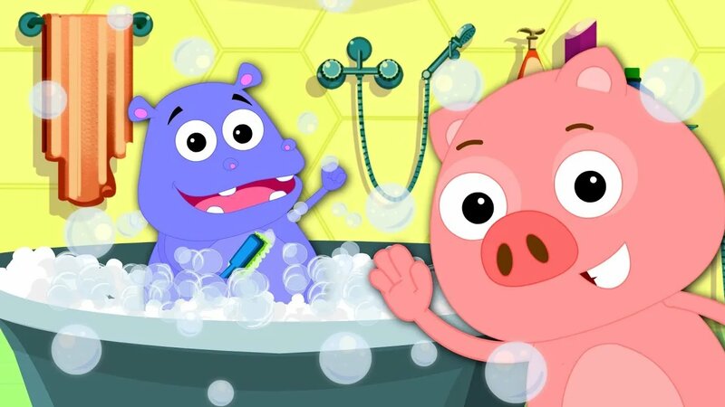 Bath Song | Nursery Rhymes and Kids Songs | Preschool Video For Babies