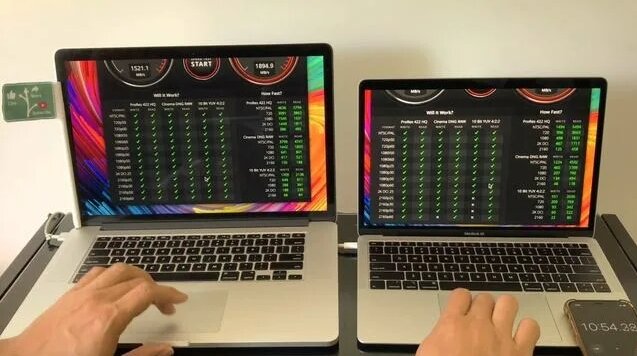 2018 Macbook Air 13" i5 vs 2015 Macbook Pro 15" i7 performance ...