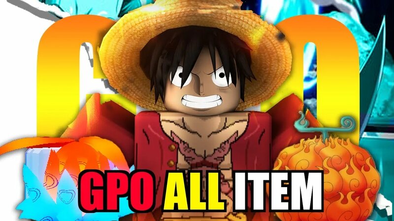 GPO ITEM Guide! ALL Items AND HOW TO GET THEM in Grand Piece Online ...