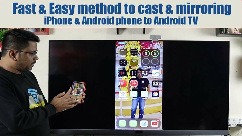 Fast & Easy method to cast & mirroring your iPhone and android phone to ...