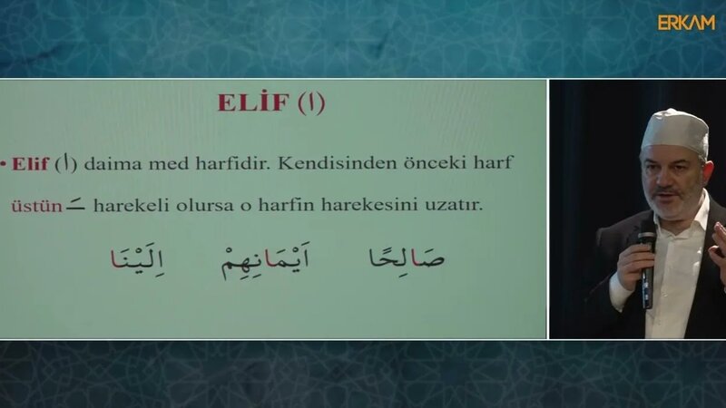 Med Harfleri ve Meddi Tabiî (Tecvid Dersleri 17) - Hayri Ünal ...