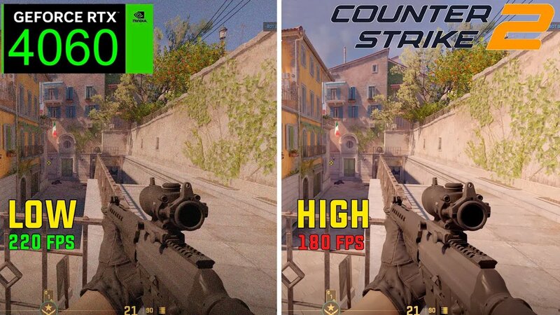 Counter Strike 2 : RTX 4060 + i5 12400f | FPS Test | All Qualities ...