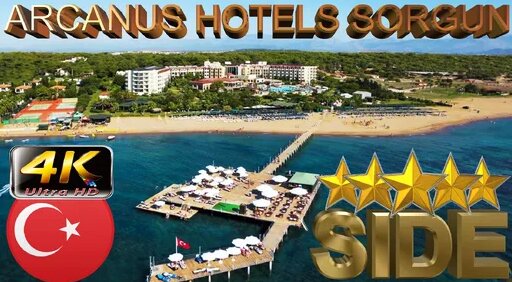4K arcanus hotels sorgun 2025 s side good beach resort antalya turkey ...