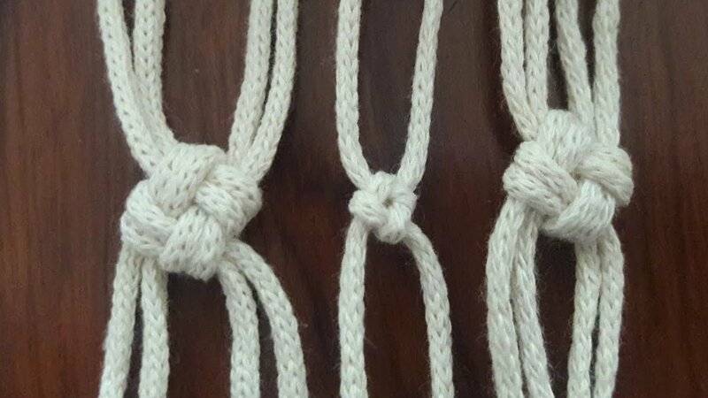 DİY, Macrame, Çin Düğüm, Zar Düğüm, Tutorial - Chinese Knot, Dice Knot ...