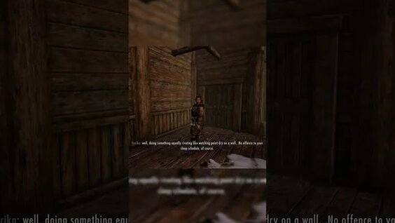 Herika (ChatGPT AI Skyrim Companion) watches me sleep - Смотреть онлайн ...