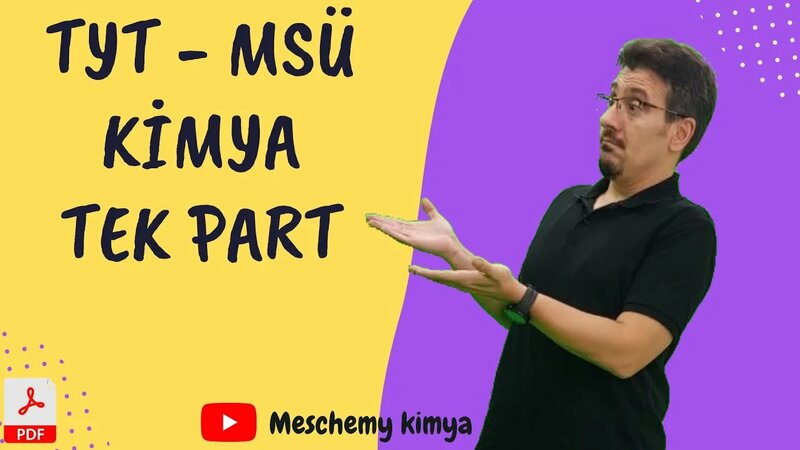 10 saatte tyt kimya tek part tekrar + PDF - Yandex Video aramada ...