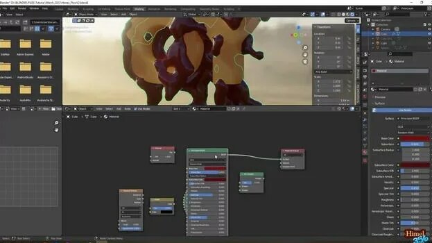 Blender Tutorial : Realistic Blood Material or Shader - Смотреть онлайн ...