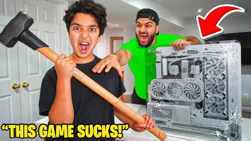 Angry Kid Destroys Gaming PC Over Fortnite, So I Built A New One ...