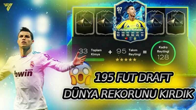 195 Draft Rekorunu Kirdik! | FC 25 FUT Draft Dünya Rekoru Geldi ...