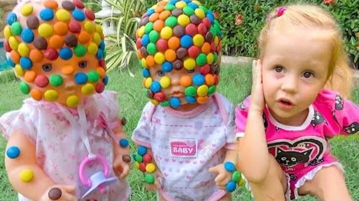 Видео Bad Baby Куклы Пупсики Беби Бон и опасные игры Hidden Crying ...