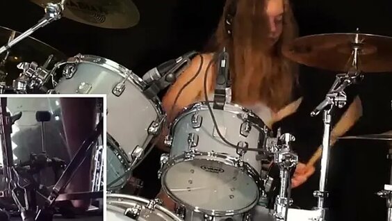 Smoke On The Water; drum cover by Sina — Видео от Miloslav Pollák ...