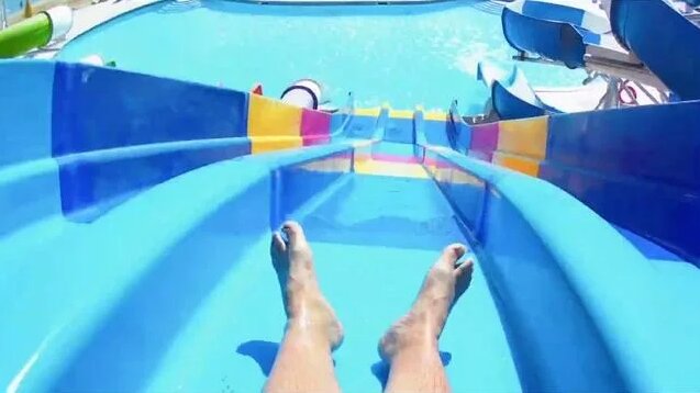 Gravity Hotel & Aqua Park Hurghada - die Rutschen - Смотреть онлайн в ...