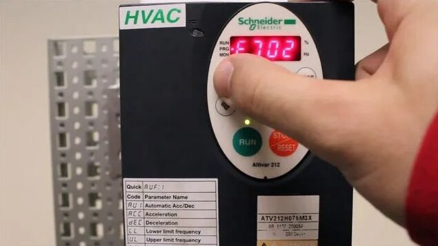 Configuring Atv212 to Display 0-100% Speed Range | Schneider Electric ...