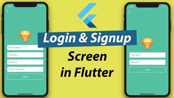 Login & Singup Screen Layout Design in Flutter | Flutter UI Tutorial ... Login & Singup Screen Layout Design in Flutter | Flutter UI Tutorial ...