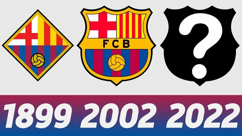 FC Barcelona Logosunun Evrimi (geçmişi) | Tarihteki Tüm Barca Futbol ...