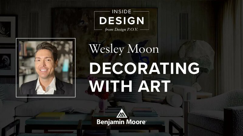 Interior Designer Wesley Moon on Decorating with Art | Inside Design ...