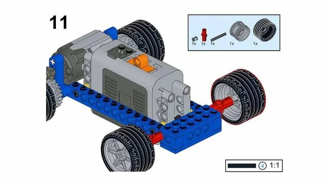 LEGO 9686 Building Instructions - Bumper CAR Tutorials - [design by I ...