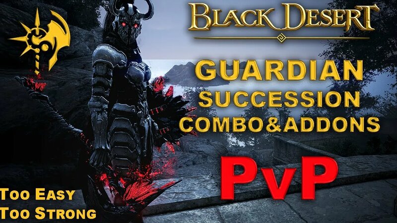 BDO | Guardian Succession - Hard Evasion Counter - PvP Combo Guide ...