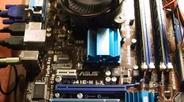 Asus P5g41c-M LX 775 Socket Anakarta & Xeon E5450 CPU (İşlemci) Montaj ...