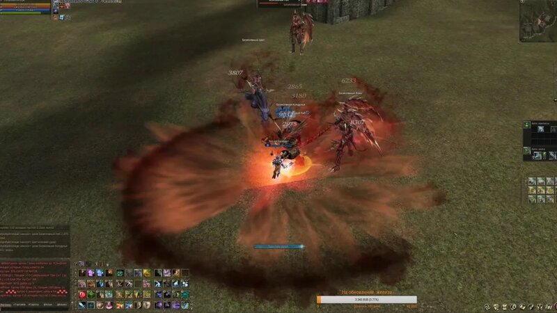 Сольная жизнь танка Lineage 2 Prelude Of War сервер: Elcardia ...