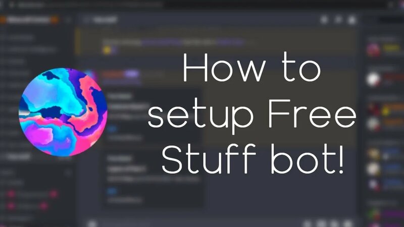 How to setup Free Stuff bot!