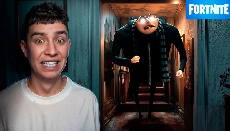 Экстремальный Побег ОТ ГРЮ В Фортнайте (Гадкий Я)! Глент Играет В ...