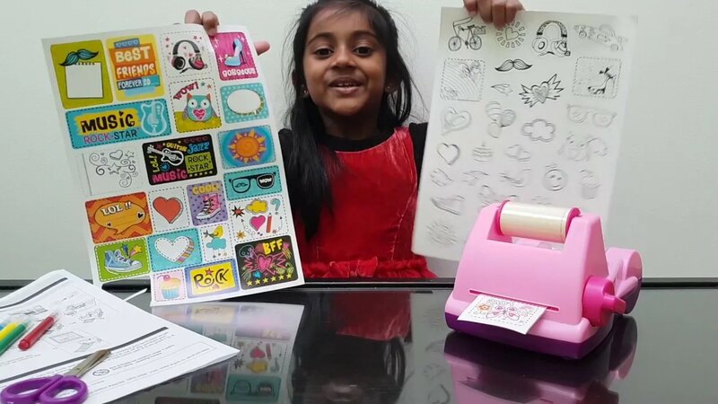 MAKE YOUR OWN Stickers?? | Testing a new sticker machine! - Yandex ...