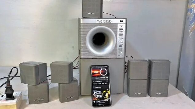 Microlab X4 5.1 Sound test - Смотреть онлайн в поиске Яндекса по Видео