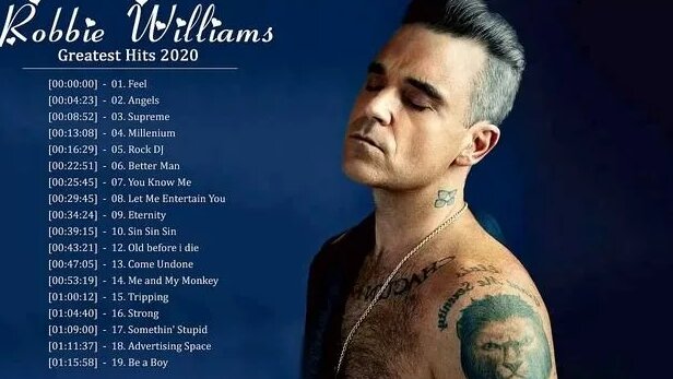 Robbie Williams Greatest Hits - Robbie Williams Best Songs - Robbie ...