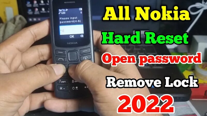 Nokia 105 4G 2022 Hard Reset || Ta 1385 Open Password Remove Lock ...