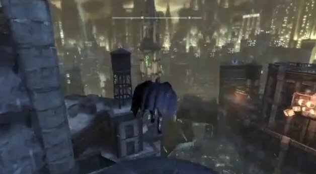 Batman Arkham City Open World: Flying Gameplay - Смотреть онлайн в ...