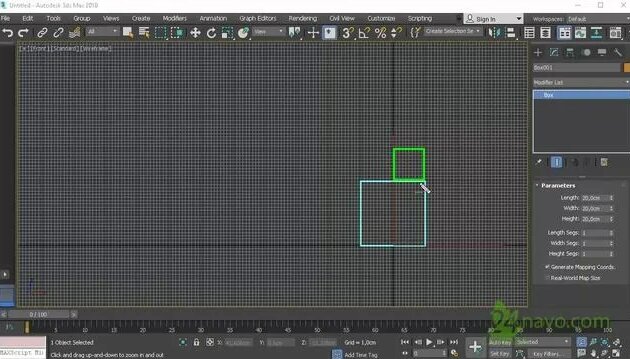 3ds max Настройка сетки координат. Шаг сетки Grid Обучение Уроки для ...