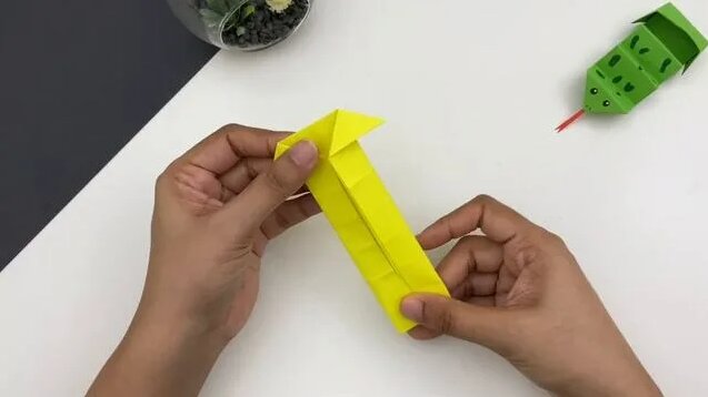 How To Make Easy Paper snake pop up Toy For Kids / Moving Paper Toy ...