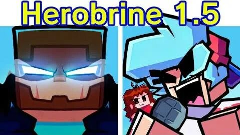 Friday Night Funkin' Vs Herobrine: Blocky Myths 1.5 | Minecraft (FNF ...