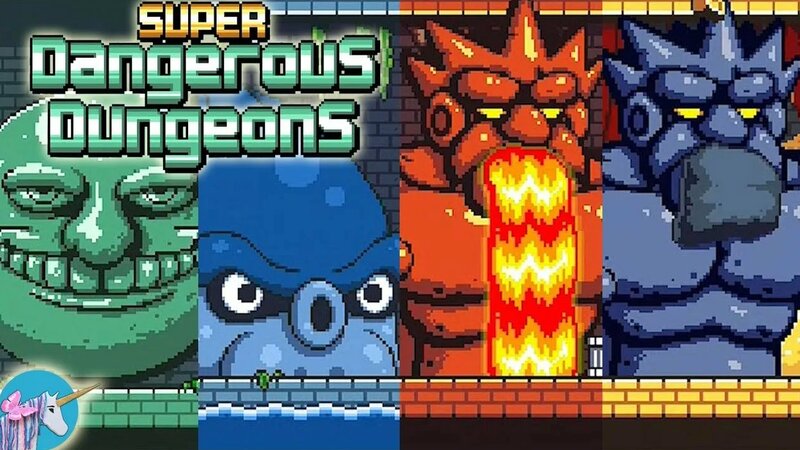 Super Dangerous Dungeons All Bosses (Super DD) gameplay - Yandex Video ...