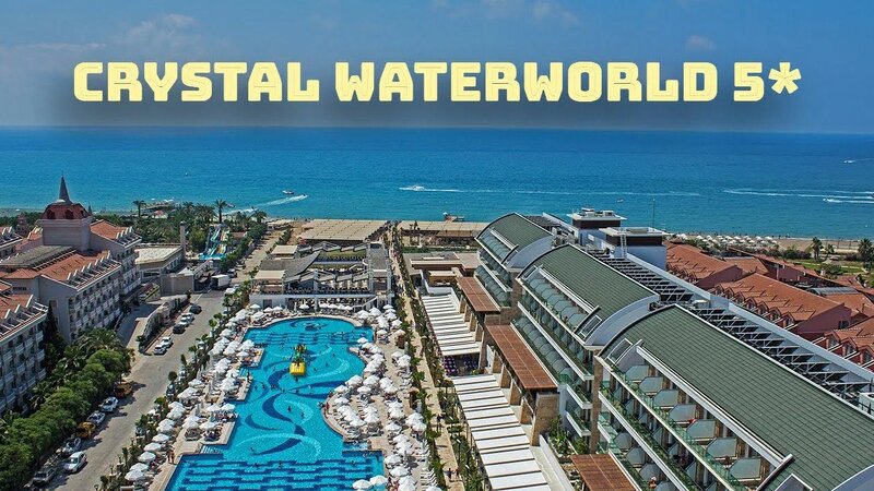 Полный видео обзор отеля crystal waterworld resort & spa территория ...