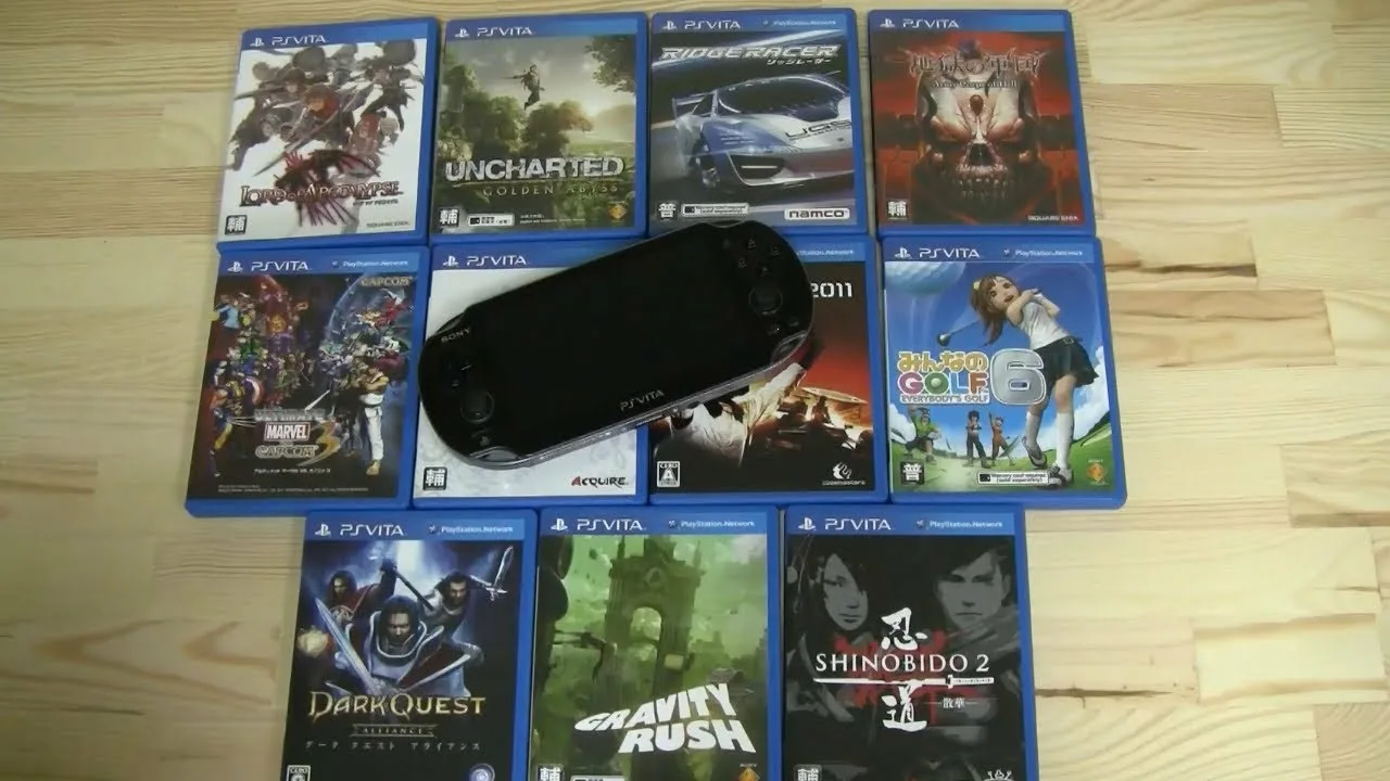Top ps vita games store
