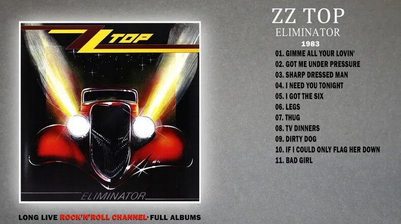 ZZ Top - Eliminator (1983) - Full Album — Видео от Rock ’n’ Roll ...