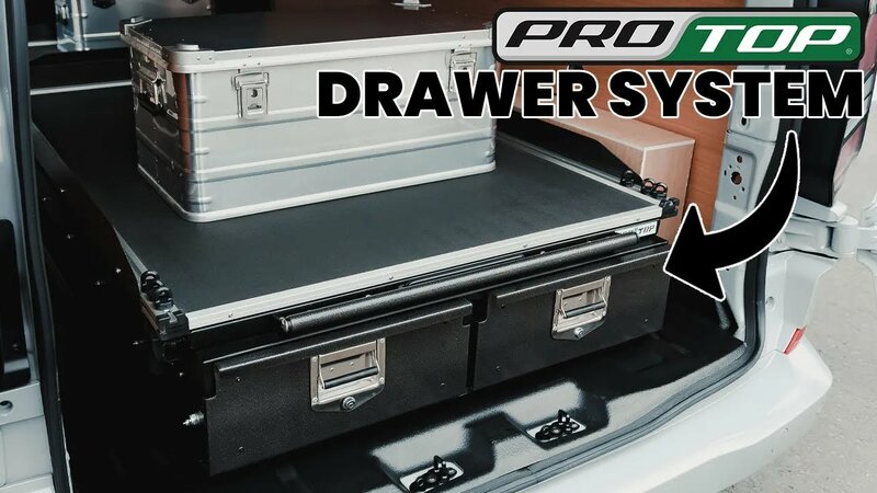 ProTop Twin Drawer System with Sliding Tray - 2024 Ford Transit Custom ...